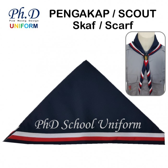 PhD Full Set Accessories Scout Uniform | Accessori Pengakap Set Lengkap ...