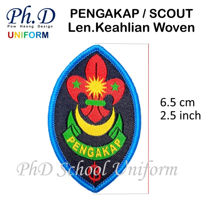 PhD Full Set Accessories Scout Uniform | Accessori Pengakap Set Lengkap ...