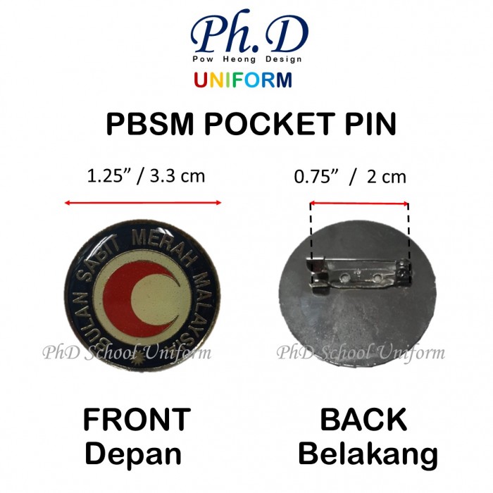 PhD PBSM Full Accessories / Aksesori Lengkap Kadet Persatuan Bulat ...