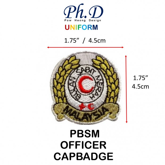 PhD PBSM Full Accessories / Aksesori Lengkap Kadet Persatuan Bulat ...