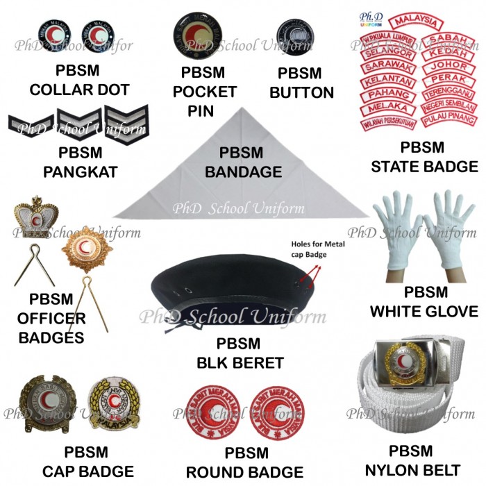 Aksesori Uniform Pbsm Factory Buy | www.pinnaxis.com