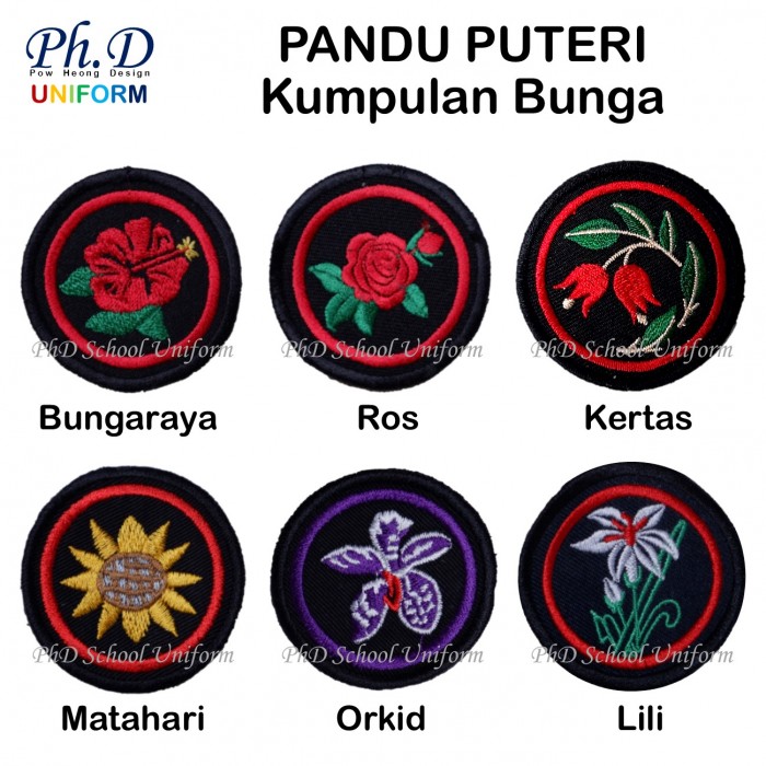 PhD School Uniform Full Accessories | Aksesori Lengkap Persatuan Pandu ...