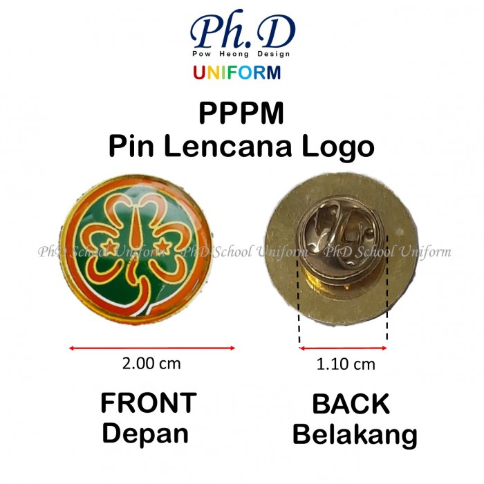 PhD School Uniform Full Accessories | Aksesori Lengkap Persatuan Pandu ...