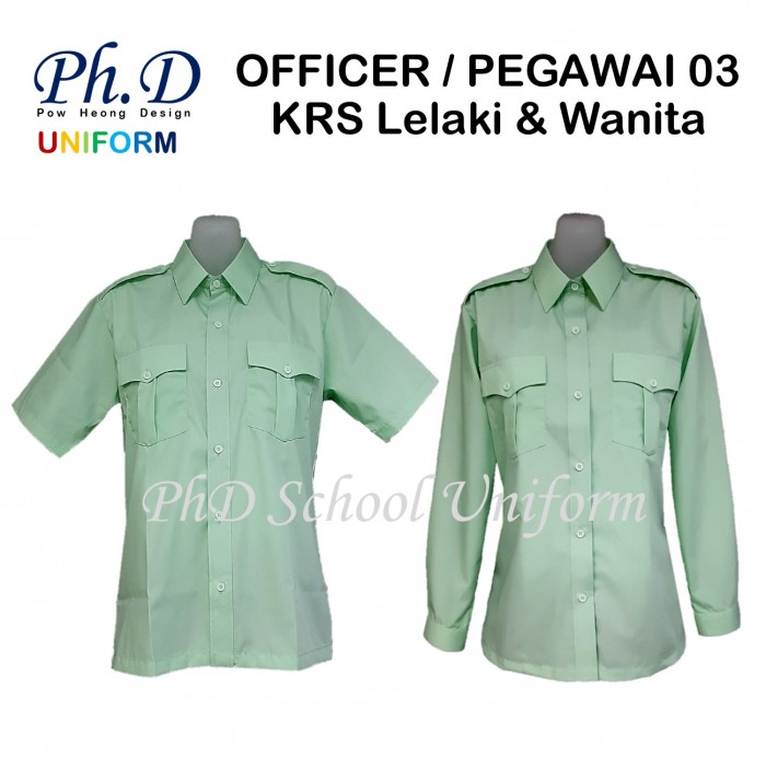 PhD KRS Officer Uniform & T-Shirt 03 Male & Female, Short & Long ...