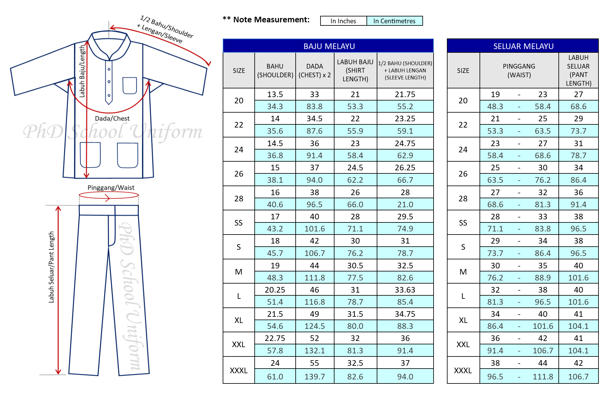 Size 20 28 PhD Baju Melayu School Uniform Baju Melayu Seragam Sekolah size-20-28-phd-baju-melayu-school-uniform-baju-melayu-seragam-sekolah
